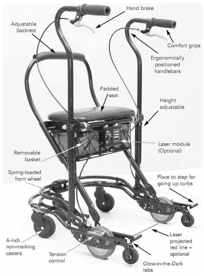 U-Step 2 Mobility Walker | For People With Parkinson's